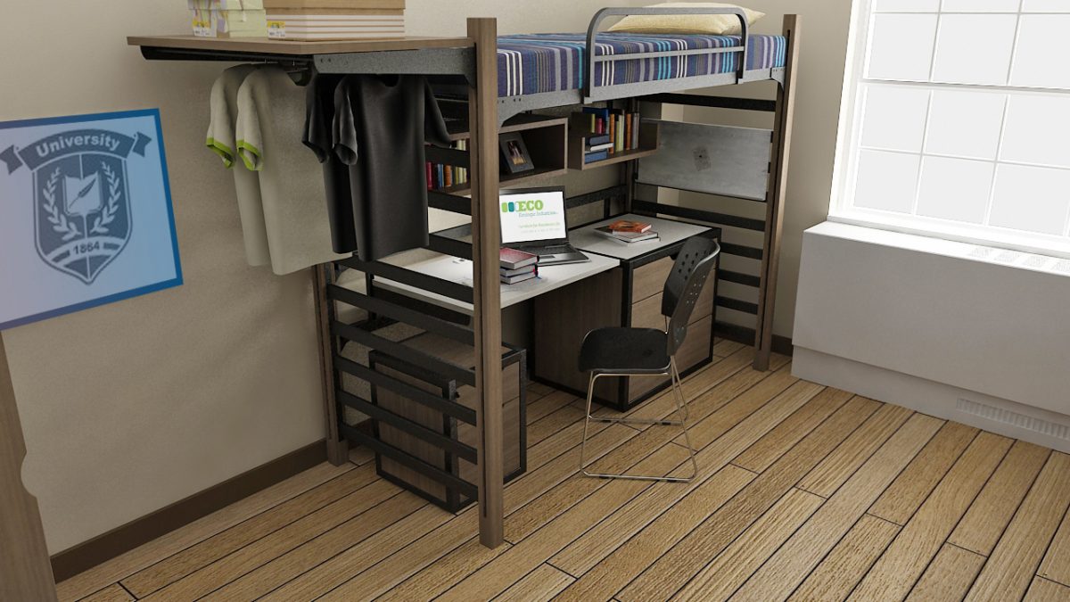 Modular Dorm Furniture: Stackable | Ecologic Furniture